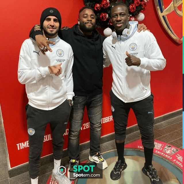 The Puma socks worn by Riyad Mahrez on the account Instagram of ...