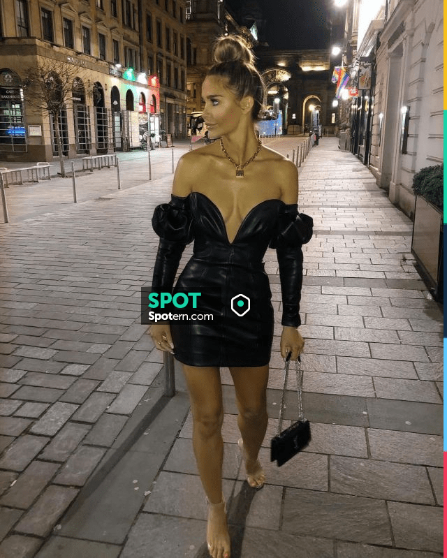 Puff Sleeve Dress of Emily Shak on the Instagram account @emilyshak ...