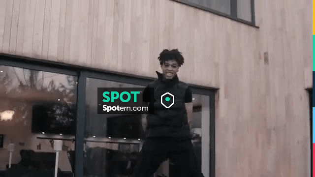 Nike Black Down Tech Pack Vest worn by Scarlxrd on his GEMINI ANTHEM ...