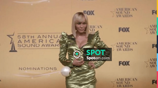 Metallic Wrap Mini Dress worn by Giselle (Nicole Ari Parker) in Empire ...