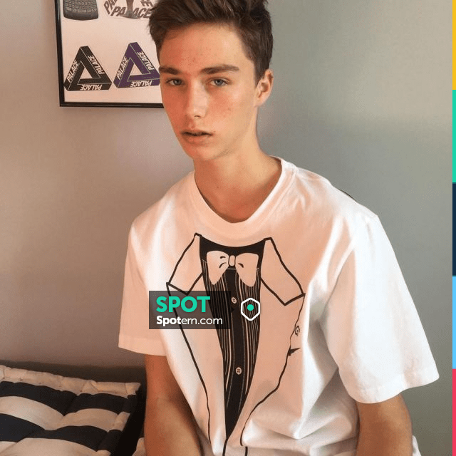 T-shirt white Nike Off White worn by clement in the account Instagram ...