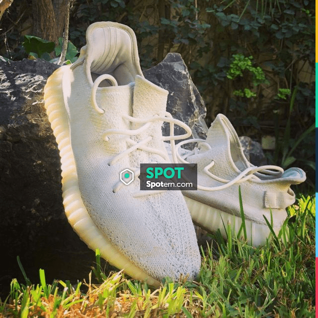 Adidas Yeezy Boost 350 V2 Cream / Triple White on the account Instagram ...