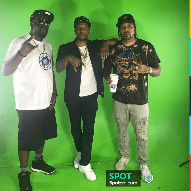 Sneakers Yeezy 350 worn by Lil' Flip on the account Instagram of ...
