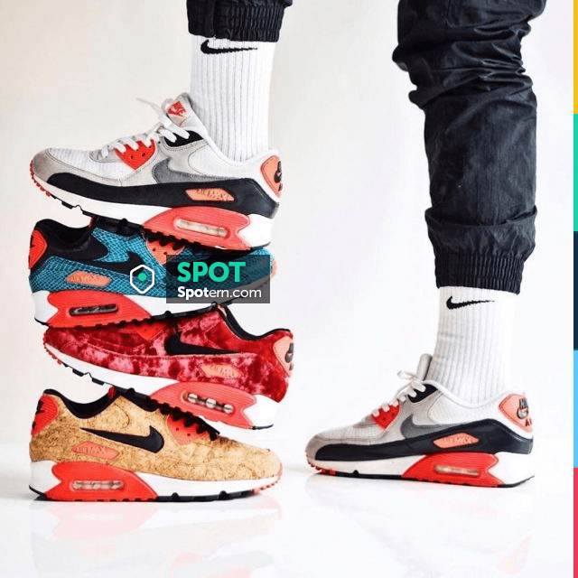 Air max 90 "infrared snake" worn by airmaxkicks on the account ...