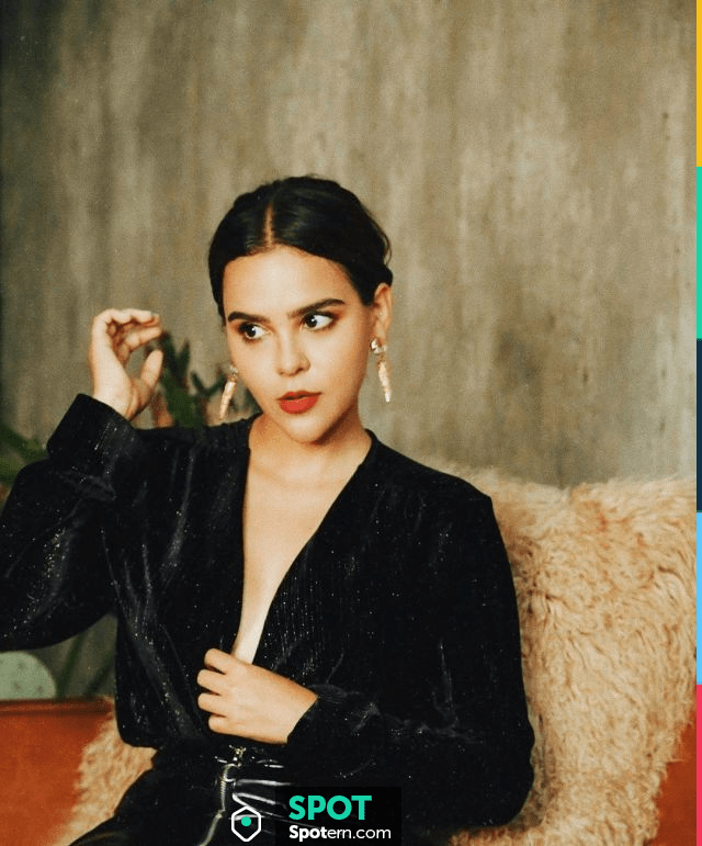 The skirt in vinyl black worn by Yuya on the account Instagram of ...