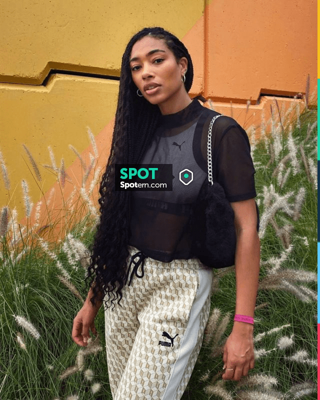 Brassiere puma worn by lesley on the account Instagram of @asos_lesley ...