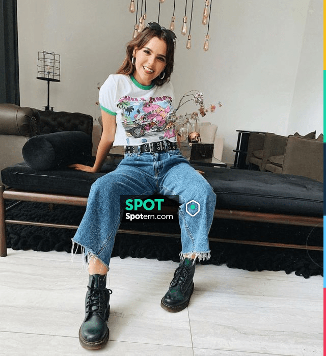 Jeans tapered blue worn by Yuya on the account Instagram of @yuyacst ...