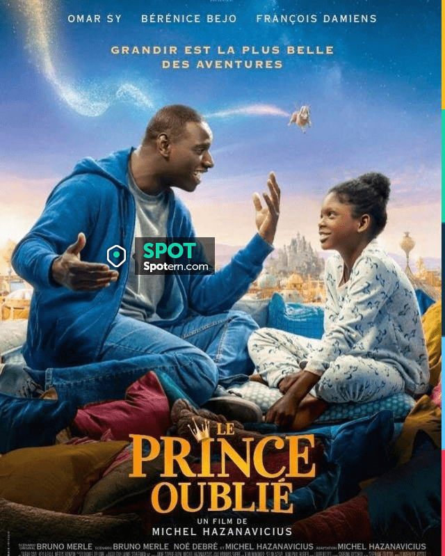 Vest blue Omar Sy on the account Instagram of @omarsyofficial | Spotern