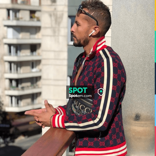 La chaqueta Gucci GG que lleva Hayce Lemsi en la cuenta de Instagram de ...