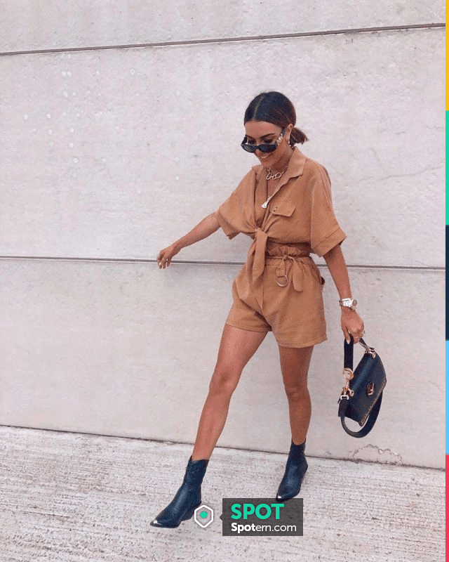 Cuir Western Boots En Noir de Tara Maynard sur l'Instagram account ...