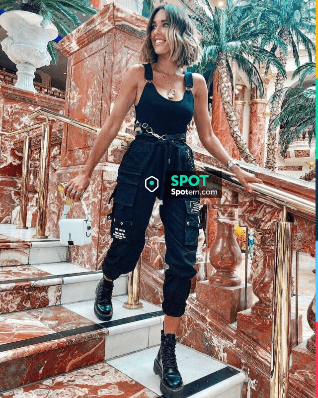 Detalle cadena Pantalones Cargo Negro de Tara Maynard en la cuenta de ...