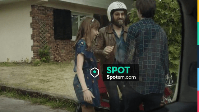 Dress blue flower of Virginia (Zélie Rixhon) in Mytho (S01E04) | Spotern