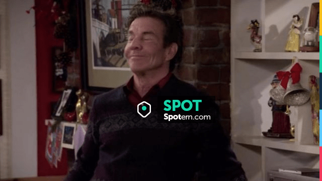 Shirt bordeaux Don Quinn (Dennis Quaid) in Merry Happy Whatever (S01E06 ...