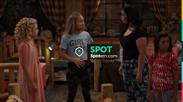 Light Blue Tee worn by Ava (Shelby Simmons) in BUNK'D Season 4 Episode ...