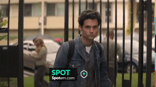 Blue denim jacket worn by Joe Goldberg (Penn Badgley) in YOU Season 2 ...