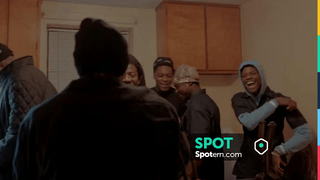 Dickies Black Work Shirt of Quando Rondo in the music video Quando ...