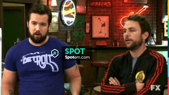 Detroit Smoking Gun T-Shirt worn by Mac (Rob McElhenney) in It's Always ...