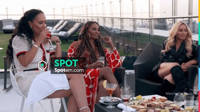 Vestido de Gucci GG Macrame usado por Tanya Sam en The Real Housewives ...