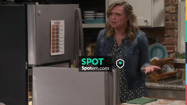 Green Floral Dress worn by Kristin Baxter (Amanda Fuller) in Last Man ...