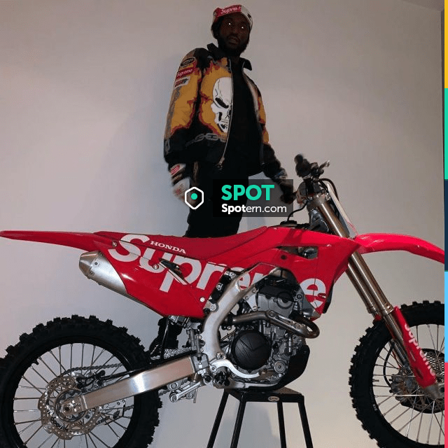 Guantes Supremos Honda Fox Racing Rojo de Meek Mill en la cuenta de ...