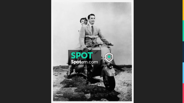 Piaggio Vespa Scooter utilizado por Joe Bradley (Gregory Peck) en Roman ...