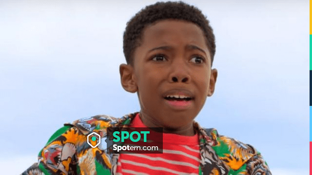 Animal Print Jacket of Aaron (Seth Carr) in Free Rein (S03) | Spotern