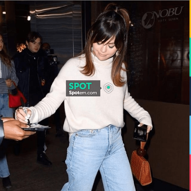 Joslyn White Cashmere Sweater de Selena Gomez en la cuenta de Instagram ...