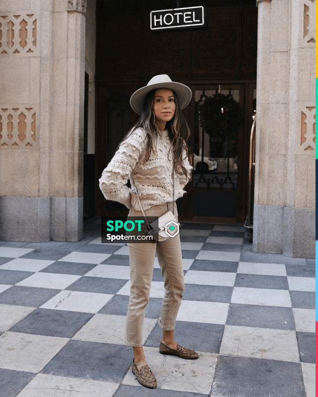 Sac porté épaule en Cuir Tex­turé Gate Mini de Julie Sariñana sur le ...