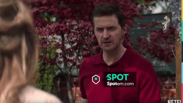 Red polo of Adam Price (Richard Armitage) in The Stranger (Season 1 ...