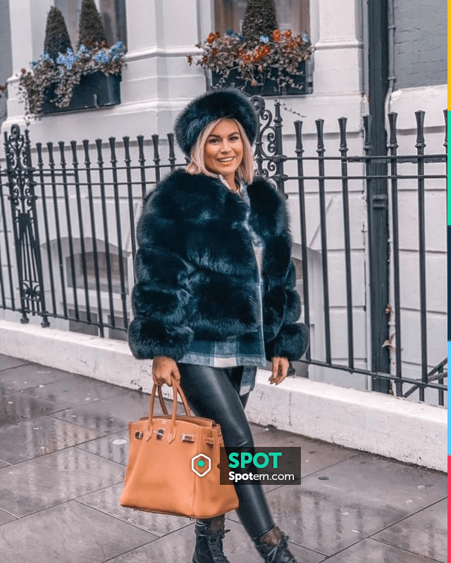 Sac cabas marron de Clara Moreau sur le compte Instagram de ...