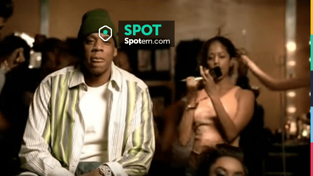 Bonnet vert de Jay-Z dans JAY-Z - Change Clothes ft. Pharrell | Spotern