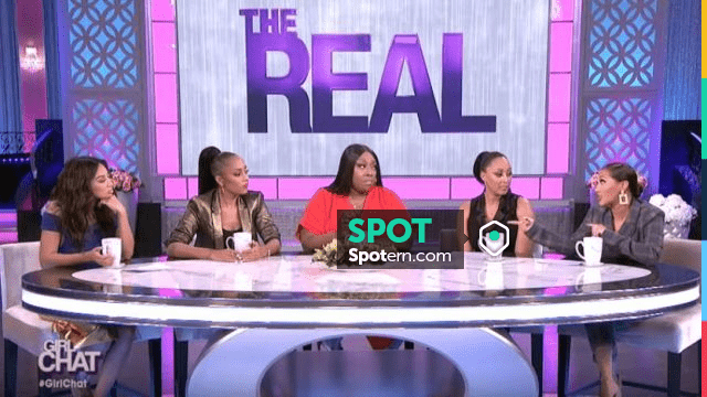 Lini Delilah Tuxedo Jumpsuit porté par Tamera Mowry sur Le Réel, le 16 ...