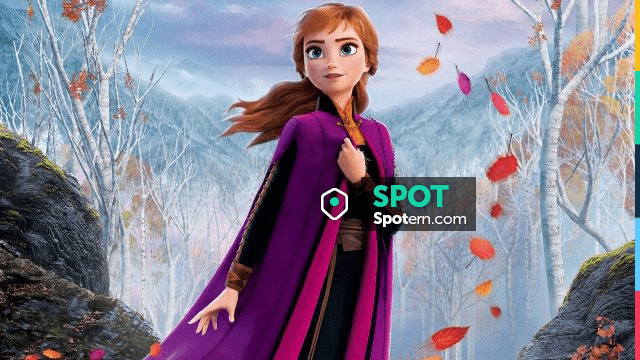 The costume and boots worn by Anna (Kristen Bell) in the animated film ...