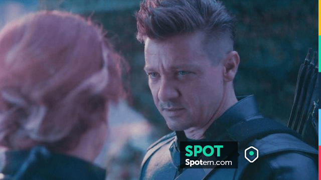 The holding of Clint Barton / Hawkeye (Jeremy Renner) in the Avengers ...