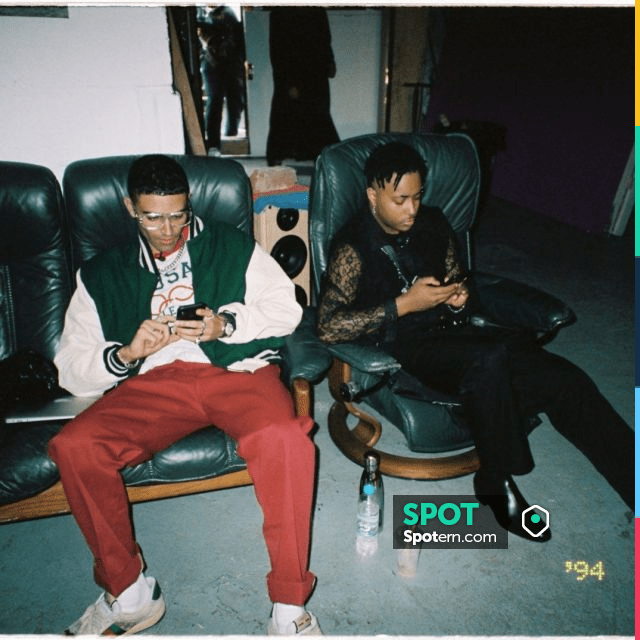 The black boots of Dex­ter Black on the Instagram account @paq.official ...