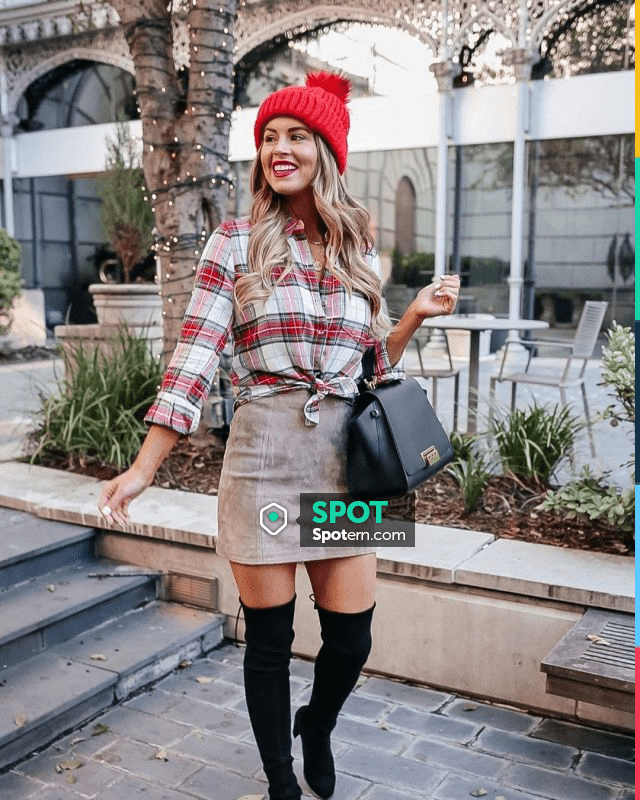 Blank NYC Suede Skirt of Whitney Graham on the Instagram account ...