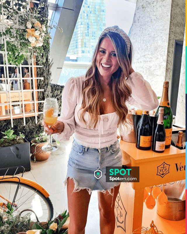 Jupe en Denim de Whitney Graham sur l'Instagram account @whitswhims ...