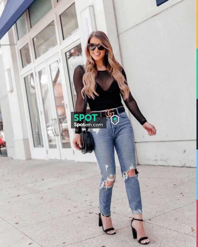 Leather Belt of Whitney Graham on the Instagram account @whitswhims ...