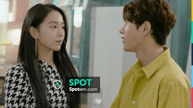 Off-white Asym­met­ric Dress worn by Lee Yeon Seo (Shin Hye-sun) in Angel's Last Mission: Love ...