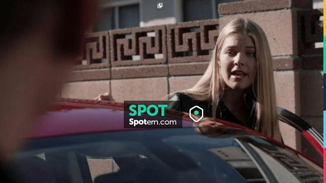 Black Leather Jacket worn by Tami Tamietti (Kate Miner) in Shameless ...