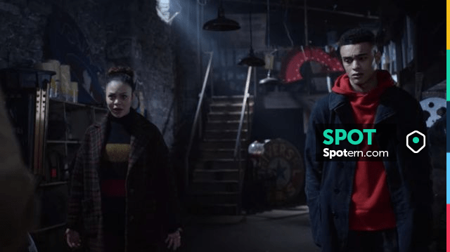 Black Denim Coat worn by Geoff Allen (Gabriel Darku) in October Faction ...