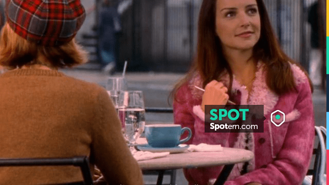 The jacket faux fur pink worn by Charlotte York (Kristin Davis) in Sex ...
