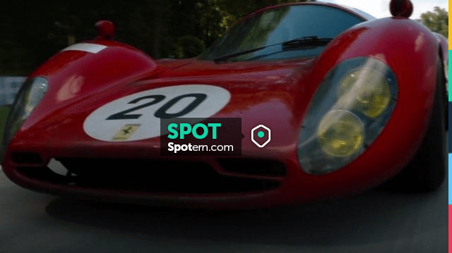 Ferrari red P4 race car as seen in Ford v Ferrari | Spotern