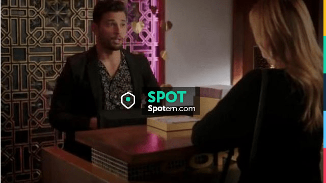 Star Print Shirt worn by Sam Jones (Rafael de la Fuente) in Dynasty ...
