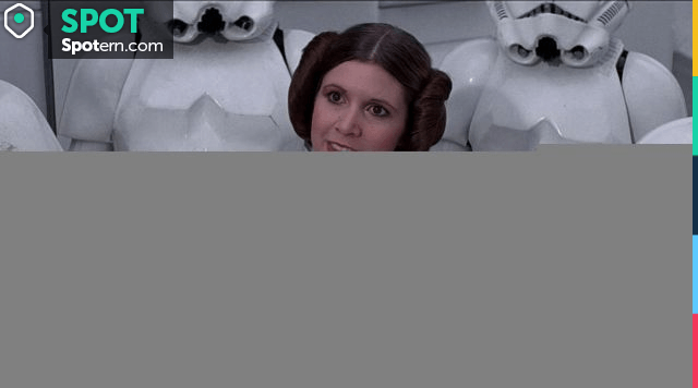 The costume of Princess Leia (baby version) in Star Wars Episode IV ...