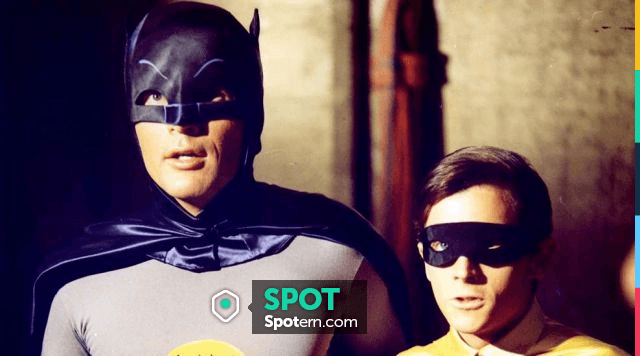 Bruce Wayne's (Adam West) Batman costume in the Batman TV series ...
