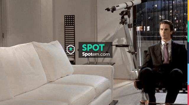 The high chair in the living room of Patrick Bateman (Christian Bale ...