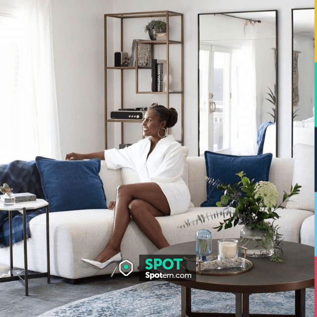 Silver Stiletto High Heels worn by Issa Rae on the Instagram account ...