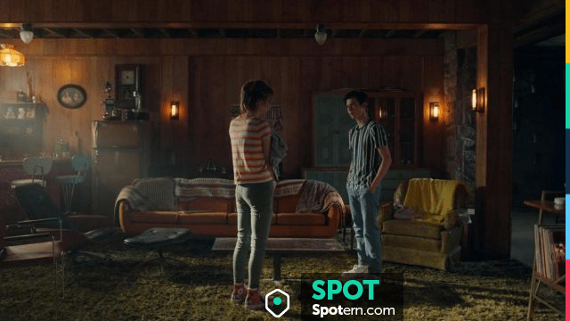 Printed Converse sneakers worn by Kinsey Locke (Emilia Jones) as seen ...