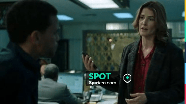 Checked Blaz­er worn by Dex Parios (Cobie Smulders) in Stumptown Season ...